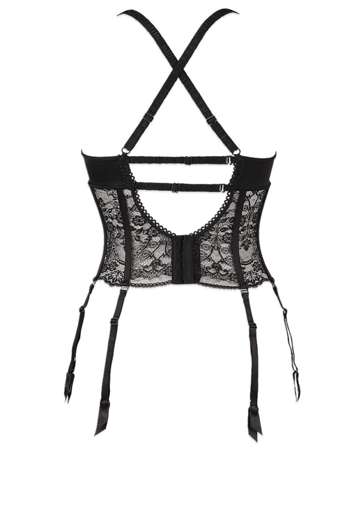Capeline Cupless Basque | Sexy Underwear | Sensalle Lingerie